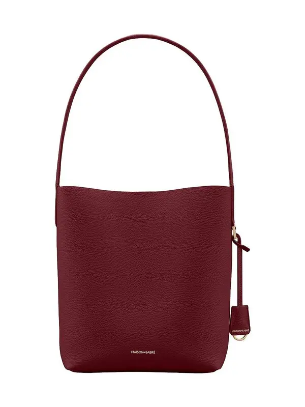 MAISON DE SABRE The Bucket Soft Tote - Plum Nude