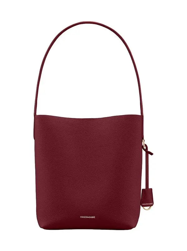 MAISON DE SABRE The Bucket Soft Tote - Plum Nude
