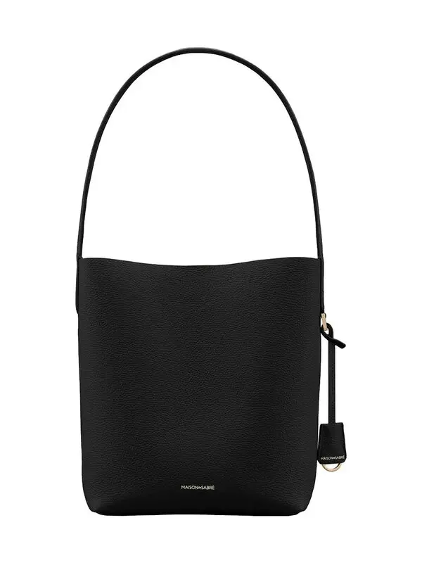 MAISON DE SABRE The Bucket Soft Tote - Rouge Noir