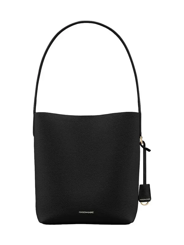 MAISON DE SABRE The Bucket Soft Tote - Rouge Noir