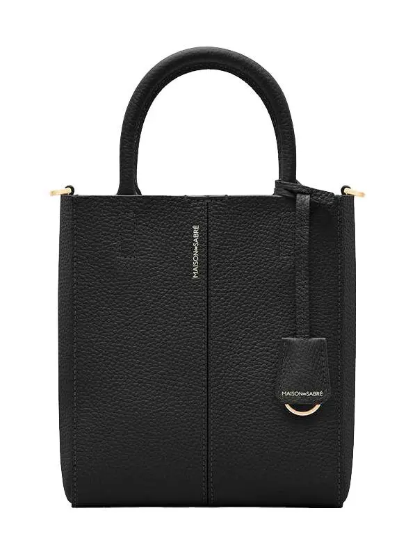 MAISON DE SABRE Mini Soft Tote - Rouge Noir