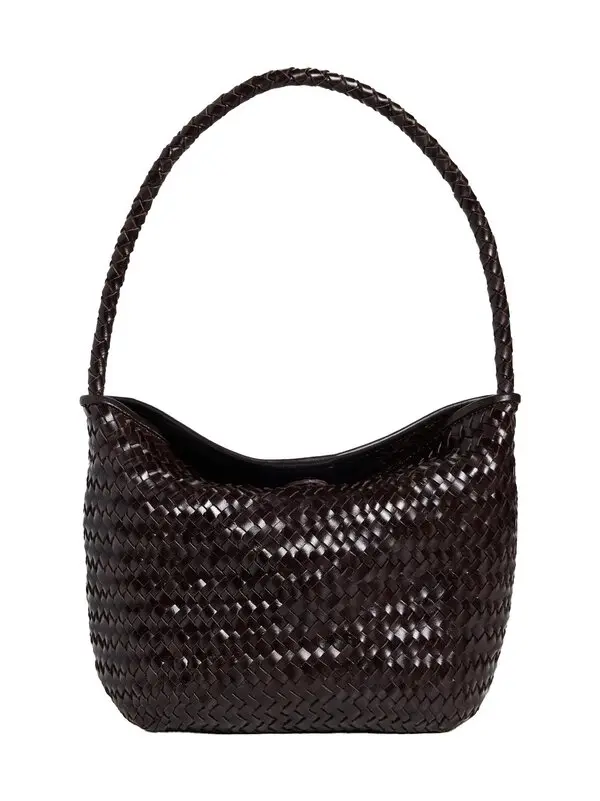Madewell Woven Shoulder Bag - Coffee Bean