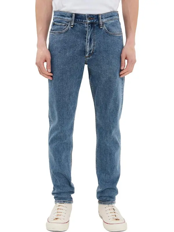 Rag & Bone Fit 2 Authentic Stretch Straight-leg Jeans - Zephyr
