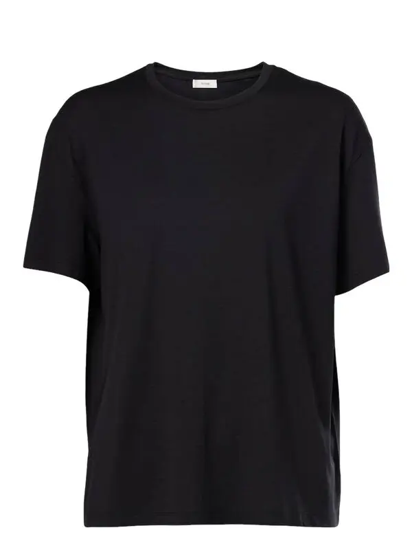 TOTEME Classic Jersey T-shirt - Black