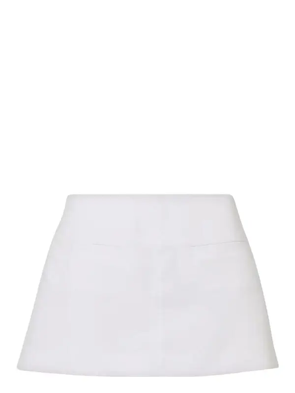Dorothee Schumacher Summer Cruise Miniskirt - White