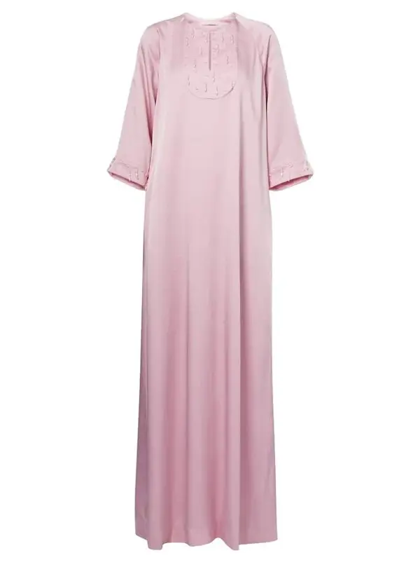 EMILIA WICKSTEAD Arles Satin Gown - Pink