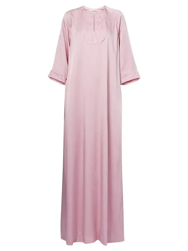 EMILIA WICKSTEAD Arles Satin Gown - Pink