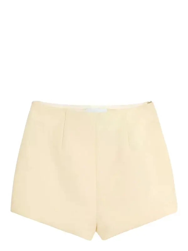 Ami High-waisted Mini Shorts - Neutrals