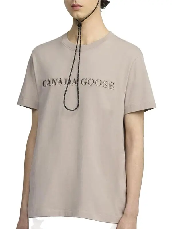 Canada Goose Apos;s Emerson Wordmark T-shirt - Beige