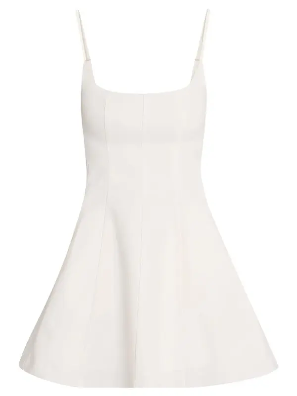 Staud Joy Mini Dress - Ivory