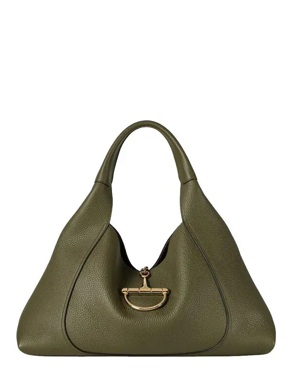 Gucci Softbit Maxi Shoulder Bag - Green
