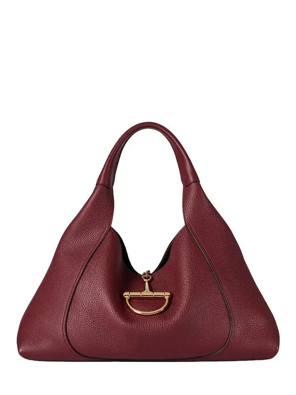 Gucci Softbit Maxi Shoulder Bag - Bordeaux