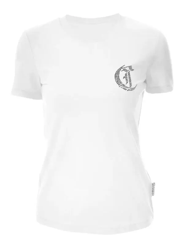 Just Cavalli Logo-embellished T-shirt - White