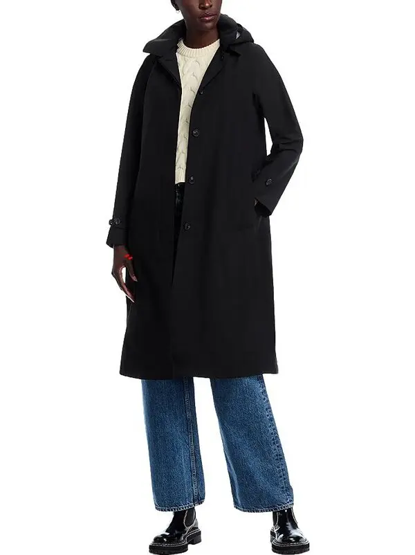 SAVE THE DUCK Asia Hooded Jacket - Black
