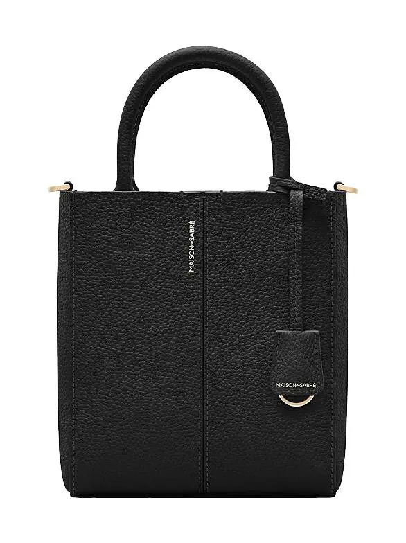 MAISON DE SABRE The Mini Soft Tote - Rouge Noir