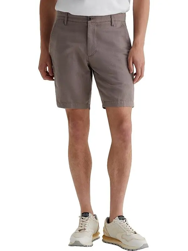Ag The Wanderer Slim Fit Linen Shorts - Amber Dust