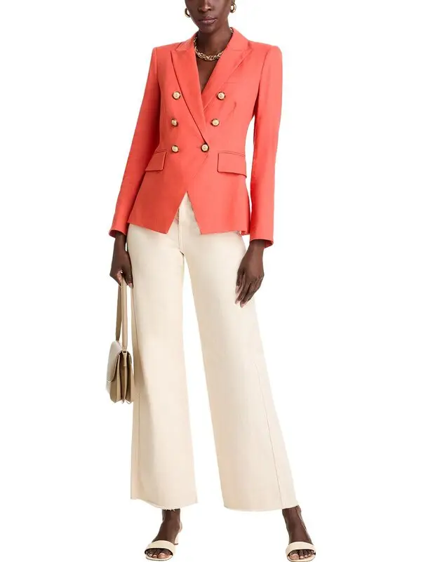 Veronica Beard Miller Dickey Jacket - Persimmon