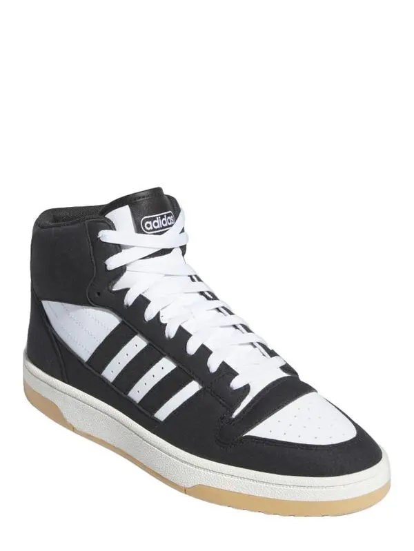 Adidas Break Start Mid Shoes - Core Black / Core Black / Cloud White