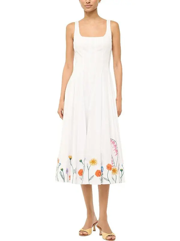 Staud Wells Midi Dress - Seed Shop