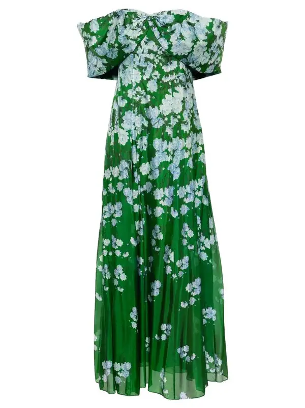Sachin & Babi Kennedy Gown - Green