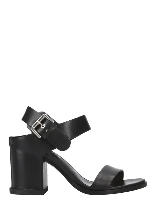 Premiata Strappy Block-heel Sandals - Black