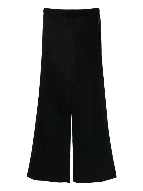 P.a.r.o.s.h Fine-knit Trousers - Black