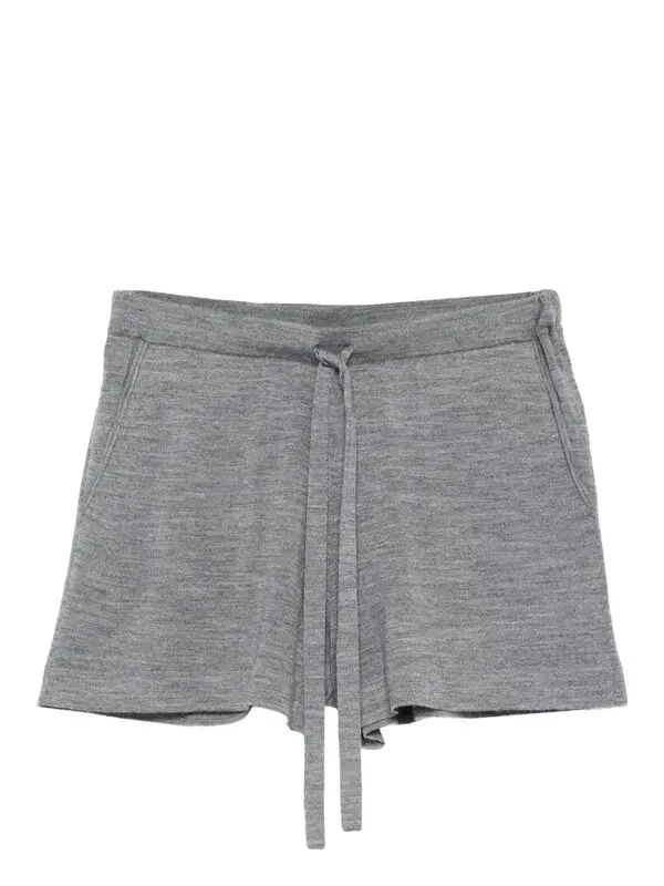 P.a.r.o.s.h Fine-knit Shorts - Grey