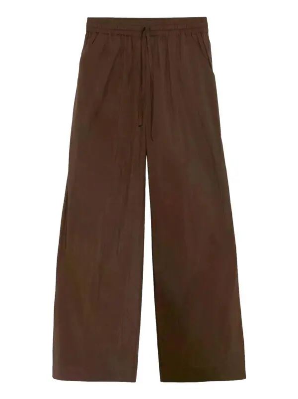 P.a.r.o.s.h Poplin Trousers - Brown