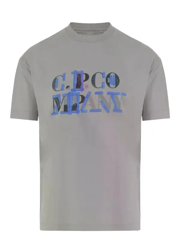 C.P. COMPANY Cotton T-shirt - Grey