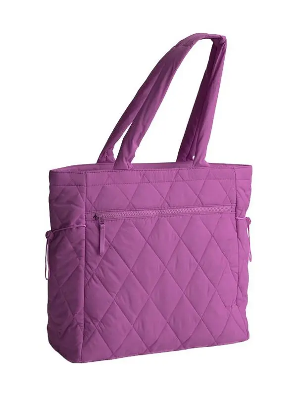 VERA BRADLEY Original Zip Tote Bag - Purple