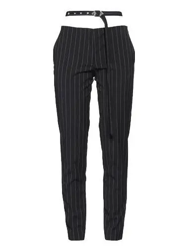 Attico Tapered Pinstriped Pants - Blue