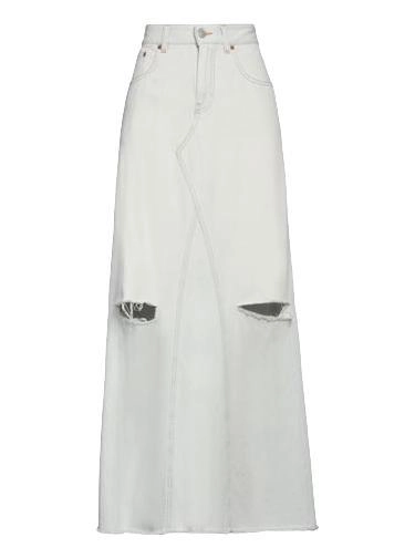 MAISON MARGIELA Denim Flared Skirt - Blue