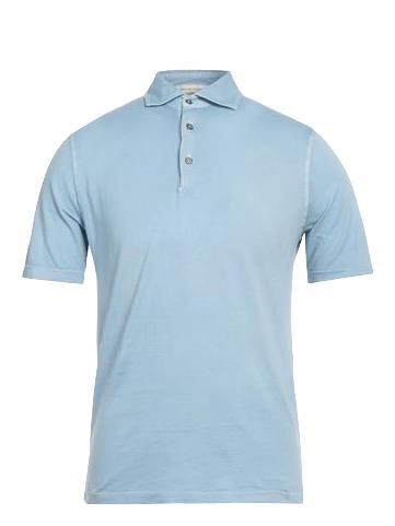 FILIPPO DE LAURENTIIS Polo Shirt Size Cotton - Blue