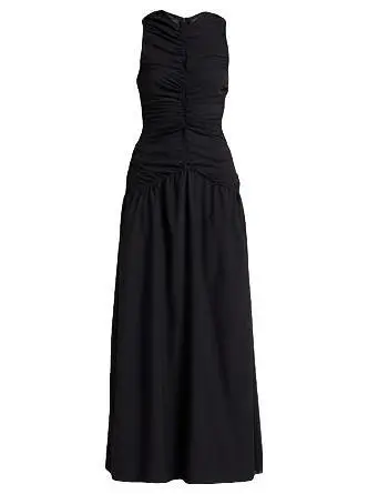 Fabiana Filippi Maxi Flared Dress - Black