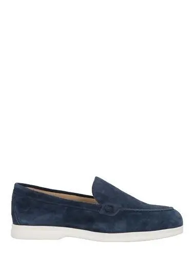 DOUCAL'S Leather Loafers - Navy