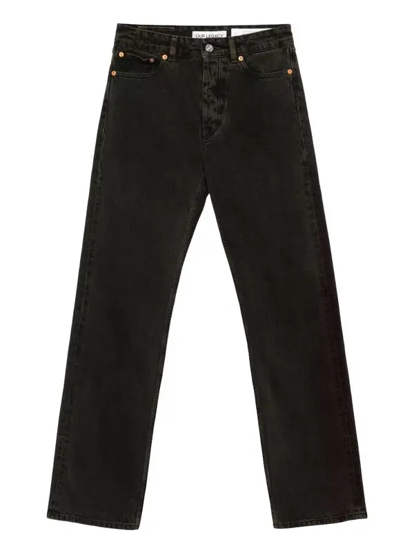Our Legacy Linear Cut Trousers - Black
