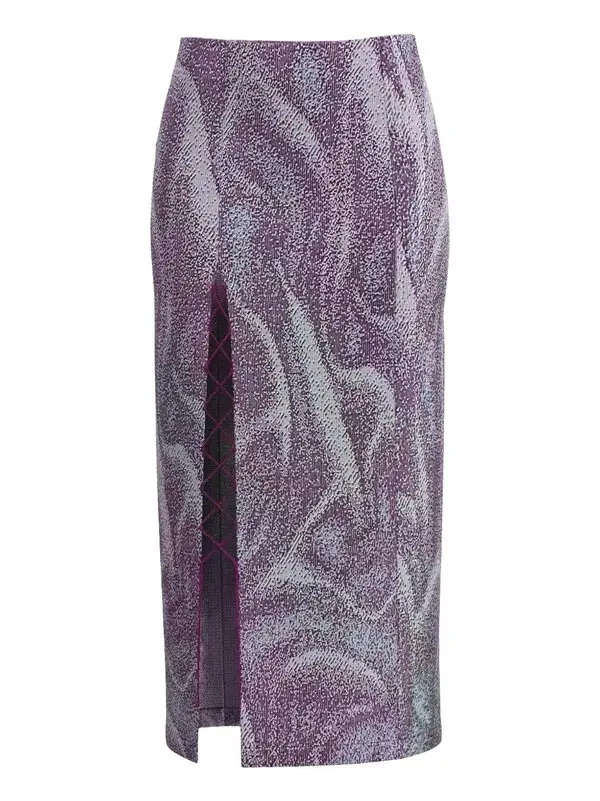 MARGHERITA MACCAPANI Scio Midi Skirt - Purple