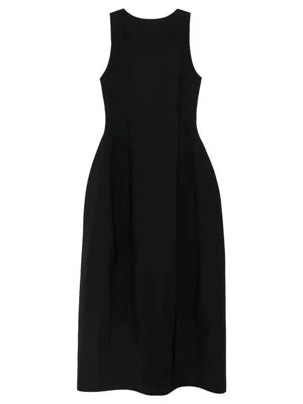 AMOMENTO Hourglass Maxi Dress - Black