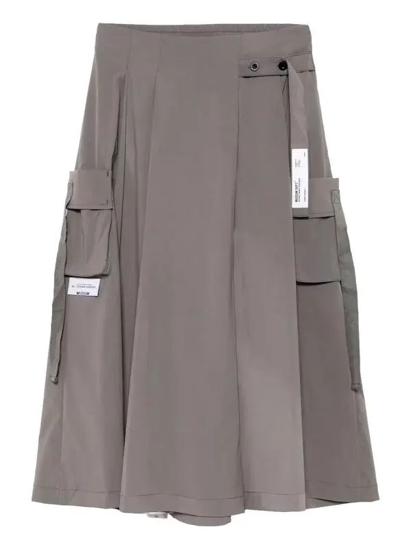 MUSIUM DIV. Cargo Skirt - Grey