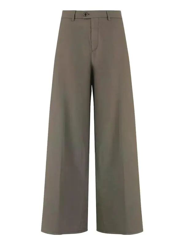 BERWICH Straight-leg Trousers - Brown