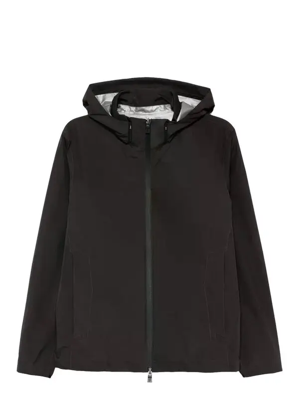 Herno Waterproof Hooded Jacket - Brown