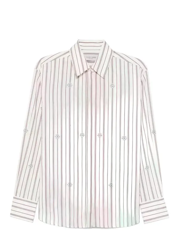 GOLDEN GOOSE Striped Shirt - Neutrals
