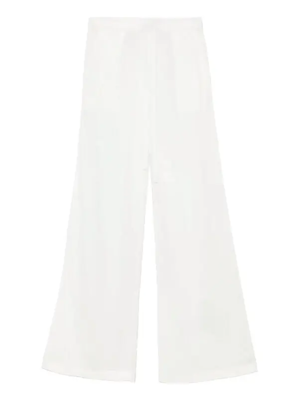P.a.r.o.s.h Fine-knit Trousers - White