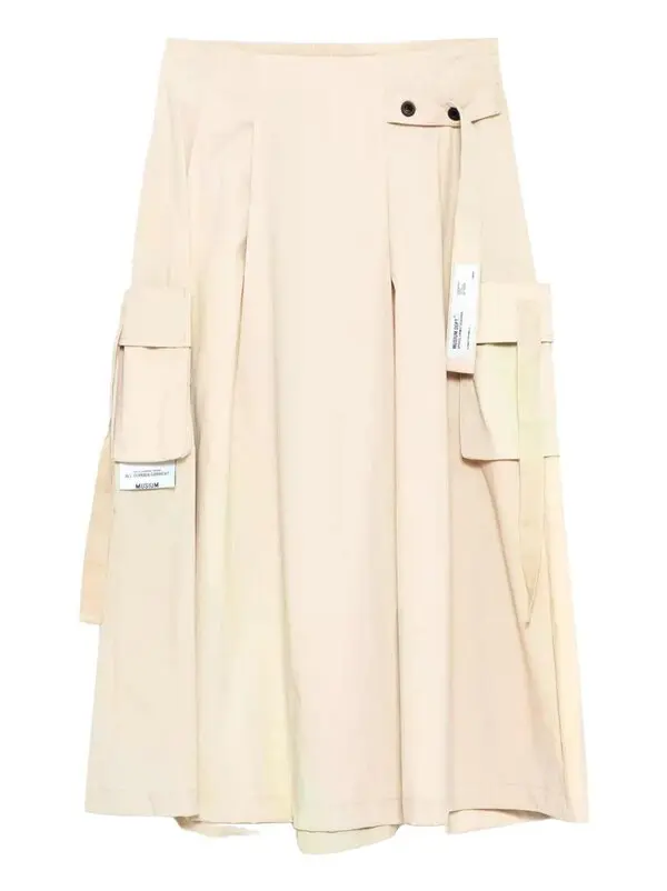 MUSIUM DIV. Cargo Skirt - Neutrals