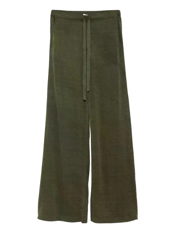 P.a.r.o.s.h Fine-knit Trousers - Green