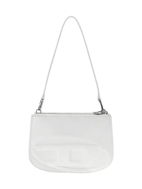 DIESEL 1dr Twin Shoulder Bag - White