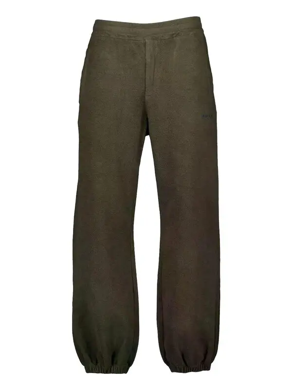 Alexander McQueen Logo Trousers - Green