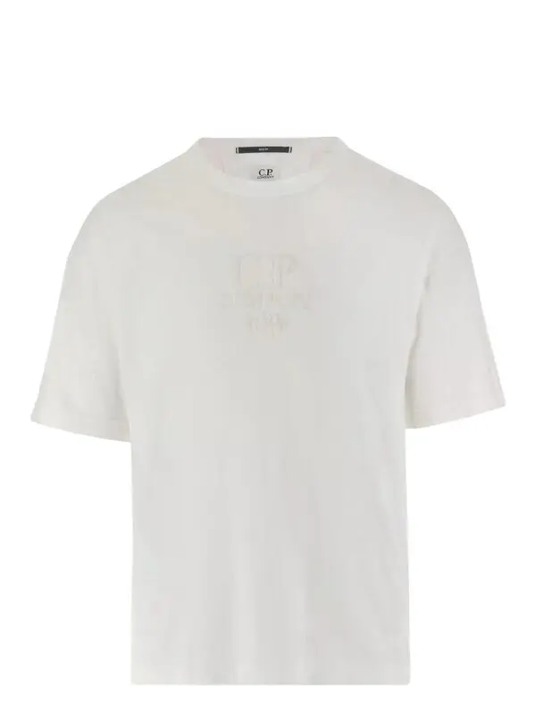 C.P. COMPANY Cotton T-shirt - Neutrals