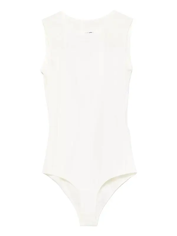 MAISON MARGIELA Stretch-jersey Bodysuit - Neutrals
