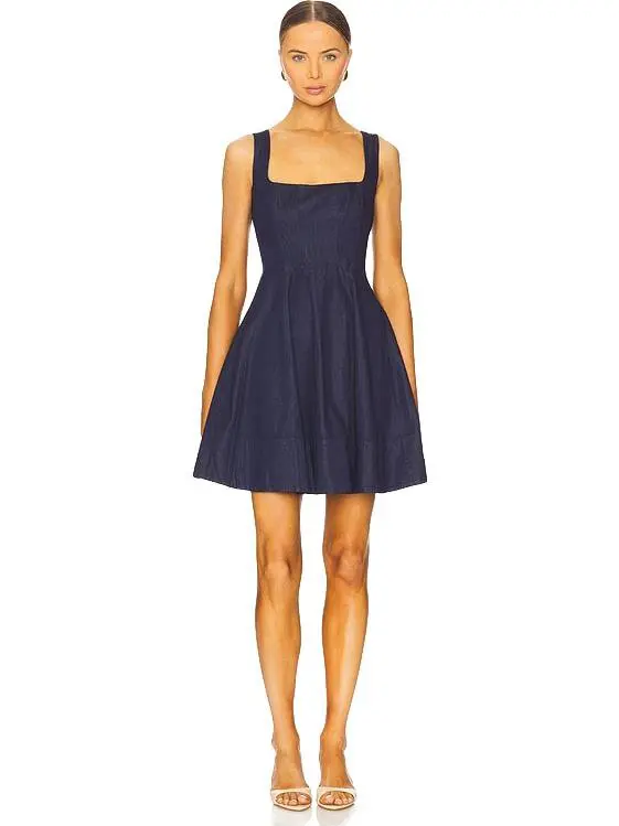 Yumi Kim Babe Denim Dress - Navy Chambray
